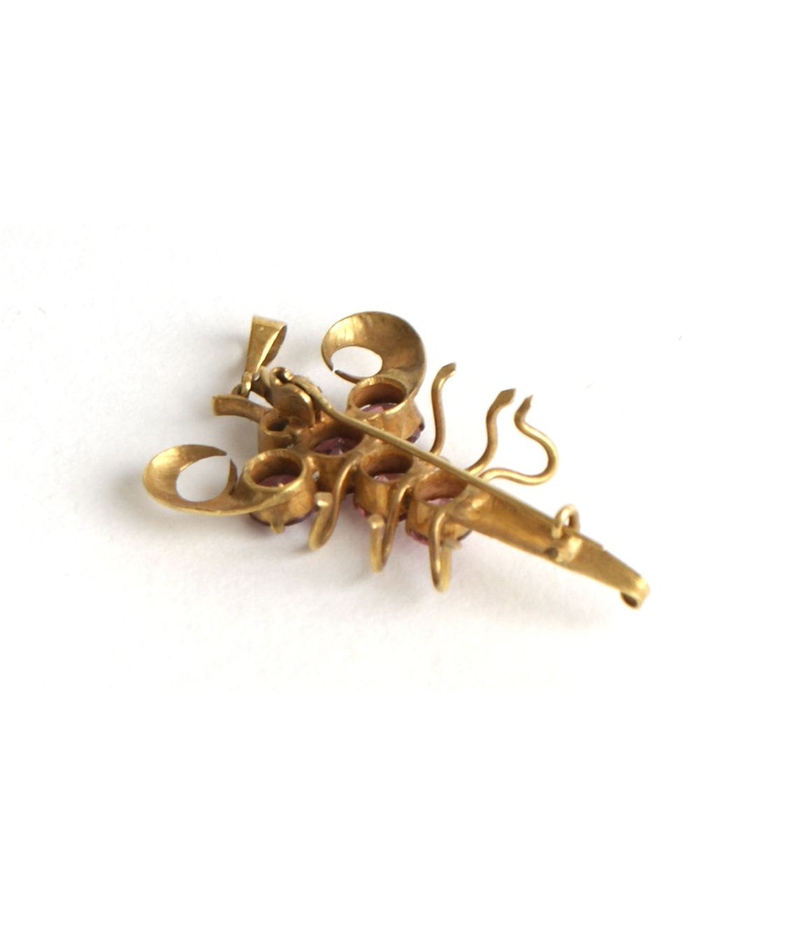 Goldtone Vintage Scorpion Pendant Pin