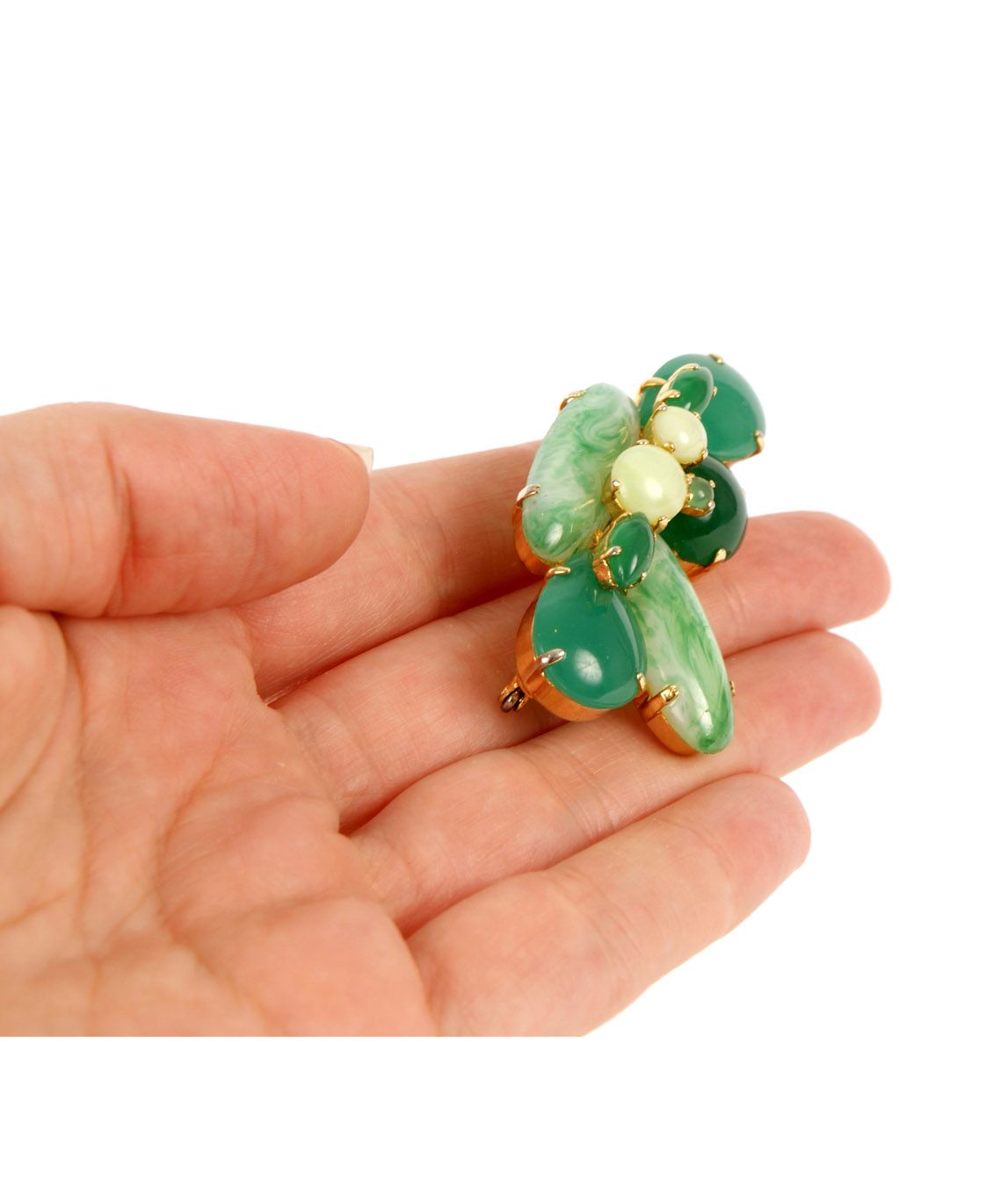 Vintage Dior Glass Brooch 1960s | Gadelles Vintage