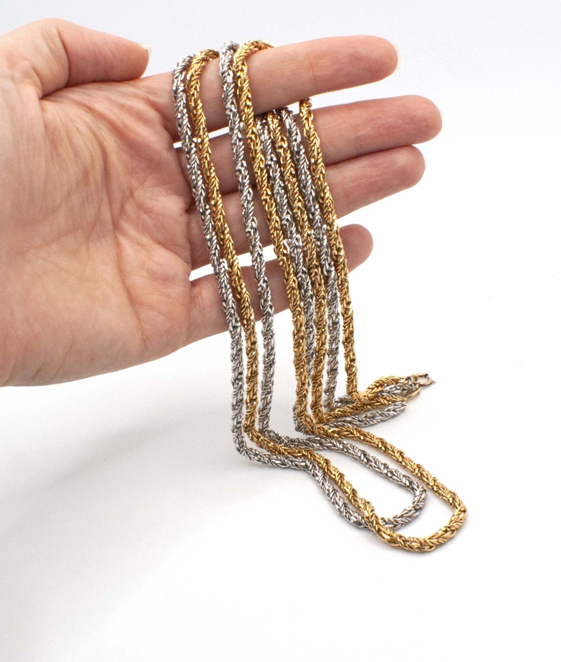 Rope Chain Gold Silver at Gabriel Basser blog