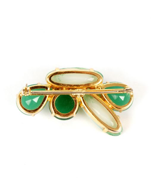 Vintage Dior Glass Brooch 1960s | Gadelles Vintage